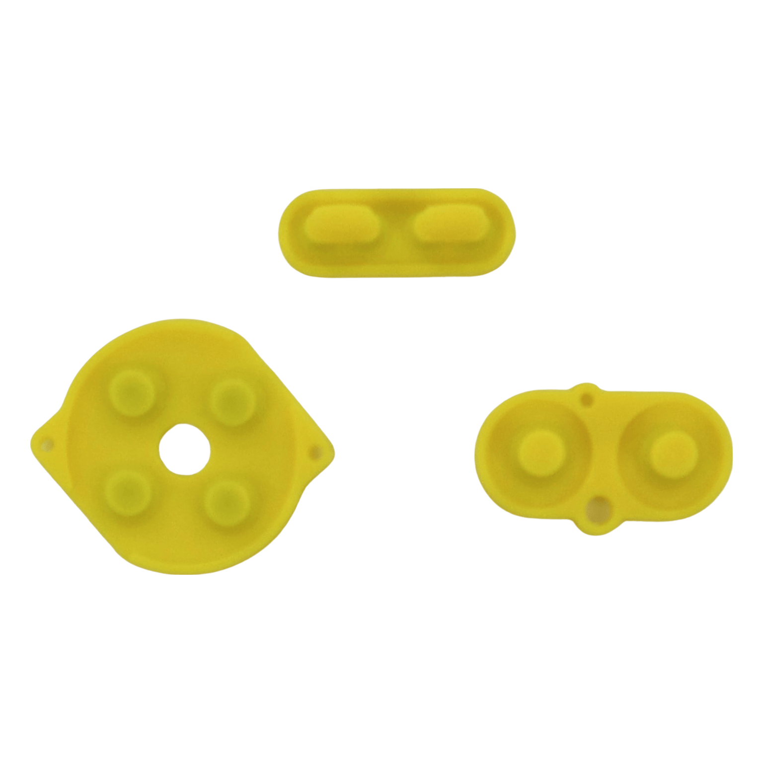 Silicone button contacts for Game Boy Color - Yellow | ZedLabz