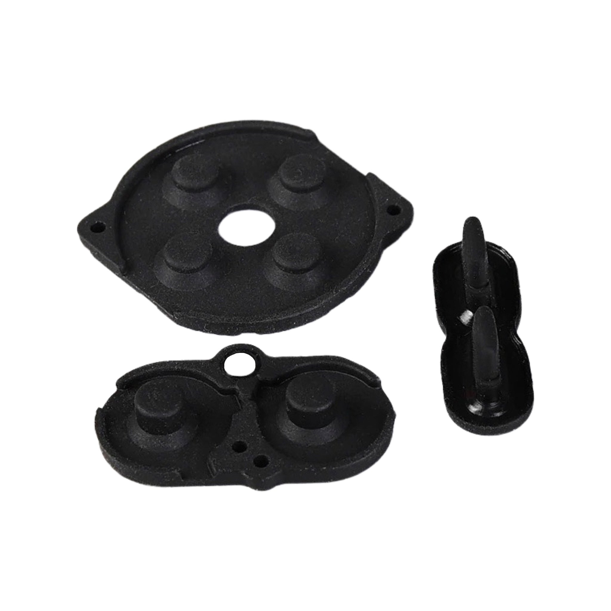 Silicone rubber button membrane set for Game Boy Color - Black ...