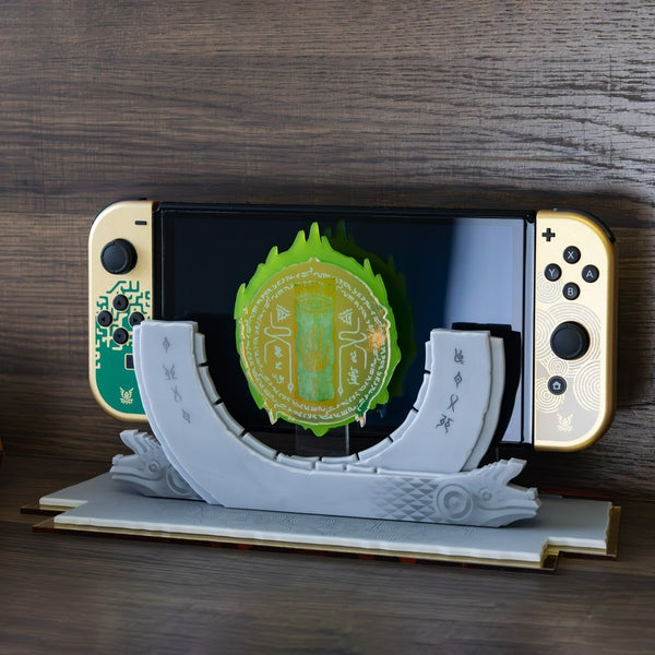 Display stand for Zelda TOTK Switch OLED console | Rose Colored Gaming ...