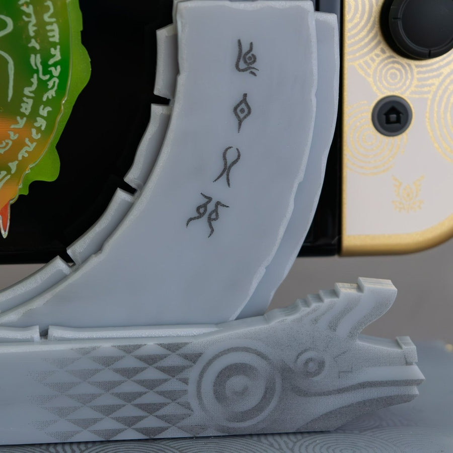 Display stand for Zelda TOTK Switch OLED console | Rose Colored Gaming ...