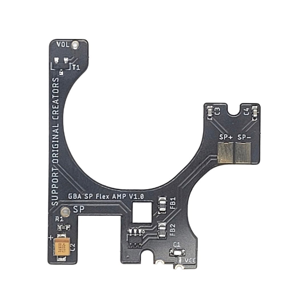 Flex Amp for Game Boy Advance SP - easy install flex speaker amplifier ...