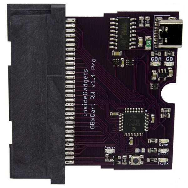 GBxCart RW 1.4 Pro Reader, Writer & Flasher for Gameboy, Color, Advance ...