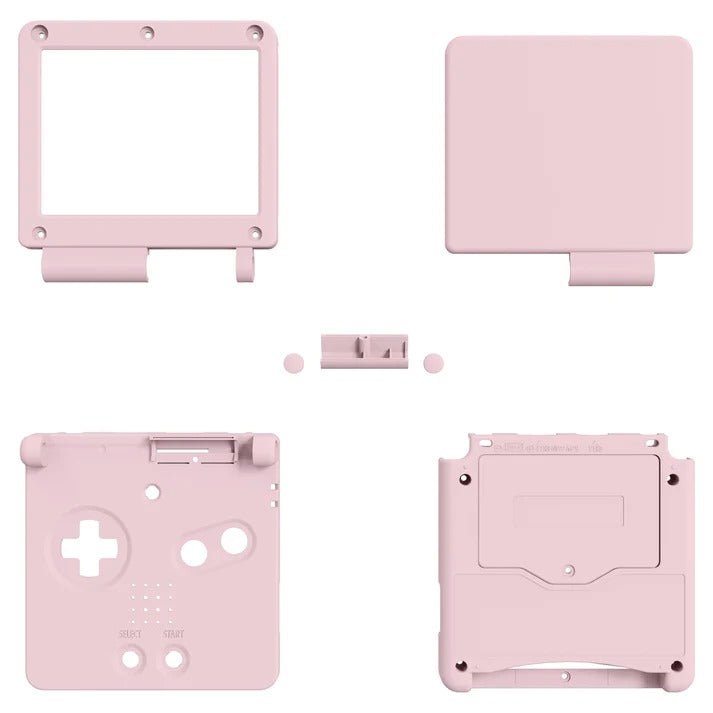 IPS ready shell for Game Boy Advance SP housing kit Chrome gold GBA SP ...