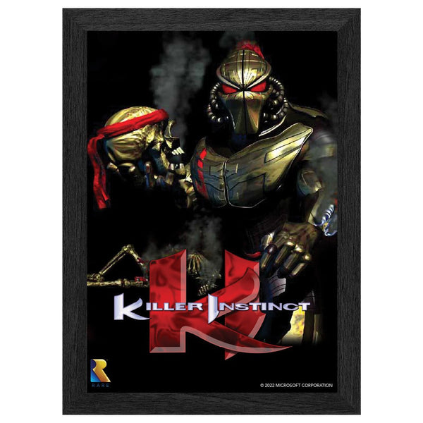 Killer Instinct lenticular frame art officially licensed 10x12 inch ...