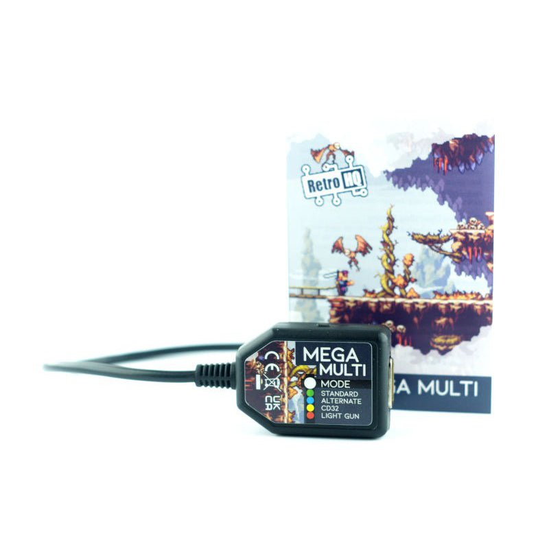 Mega Multi Sega controller adapter for DB9 type Atari, Commodore ...