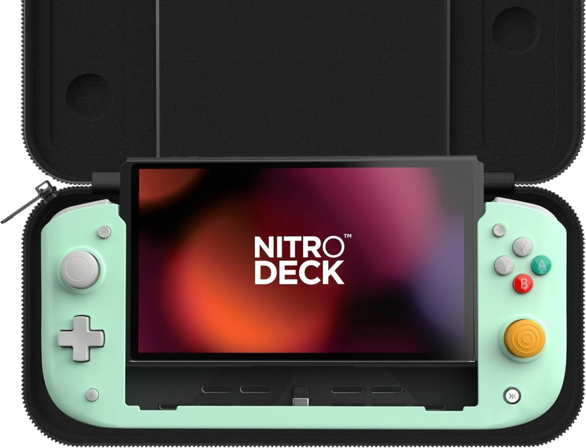 Nitro Deck for Nintendo Switch & Switch OLED with Carry Case Handheld ...