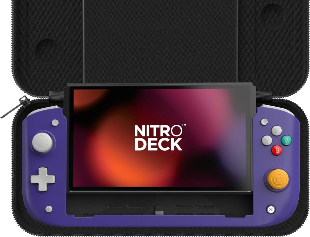 Nitro Deck for Nintendo Switch & Switch OLED with Carry Case Handheld ...