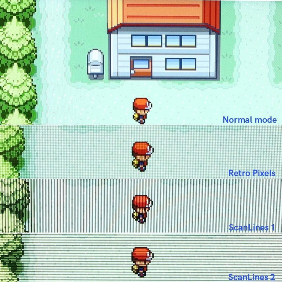 OLED laminated touch screen for Game Boy Color (GBC) backlight kit ...