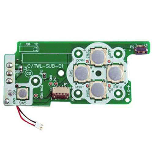 PCB board for DSi Nintendo power F1 F2 Fuse button repair part replace
