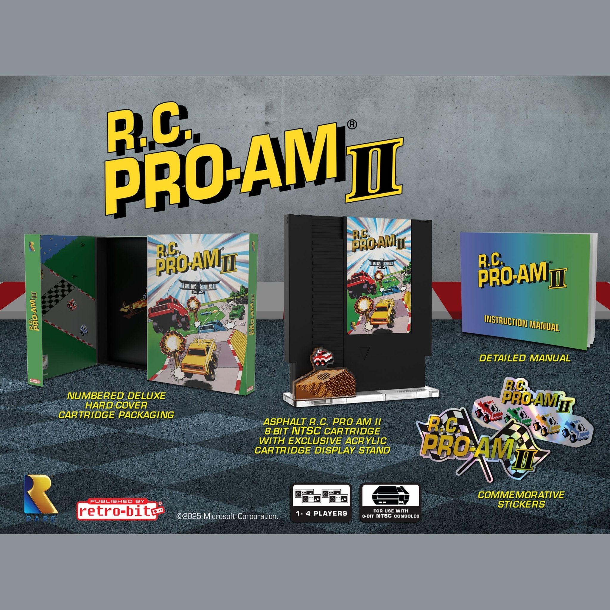 R.C. Pro-Am II Collector’s Edition for Nintendo NES - NTSC region [PRE