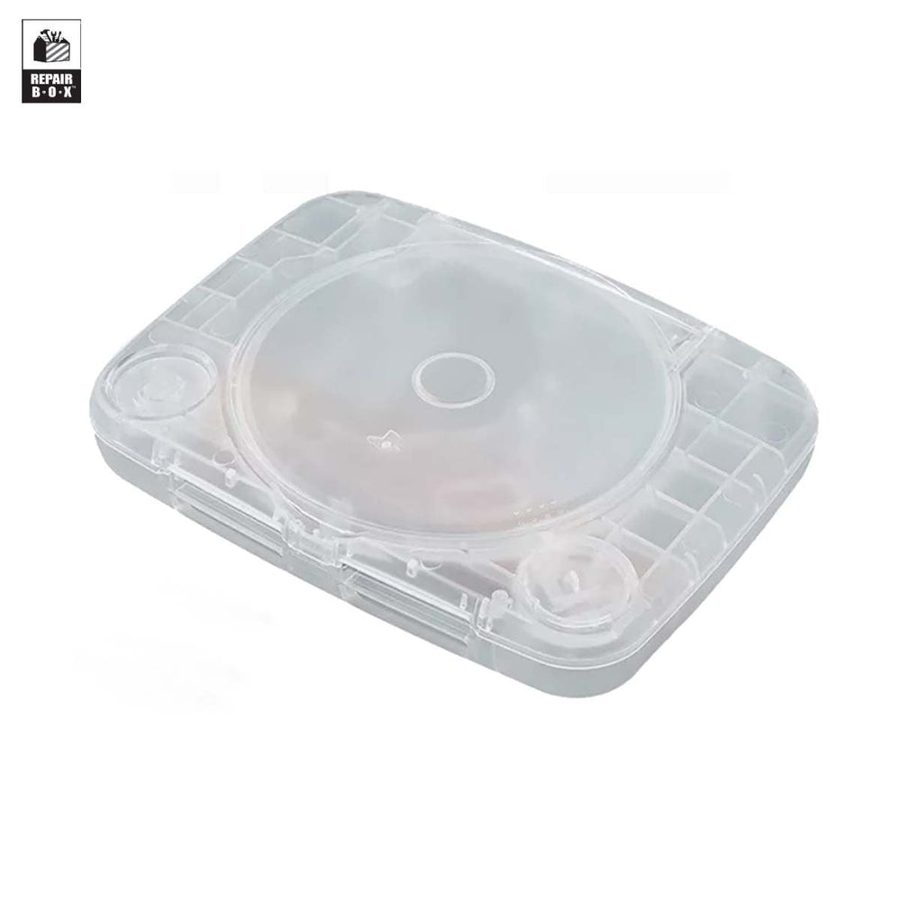 Custom housing shell for Sony PSOne PS1 Slim - Clear | RepairBox