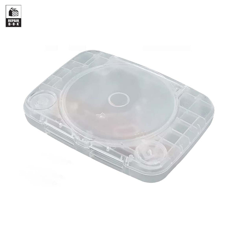 Custom housing shell for Sony PSOne PS1 Slim - Clear | RepairBox