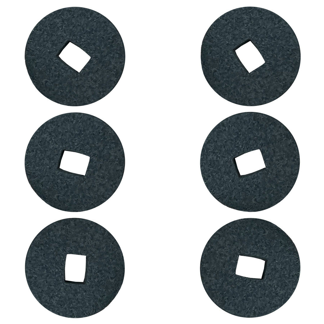 Atari 2600 switch dust covers circle washers - 6 pack black | ZedLabz