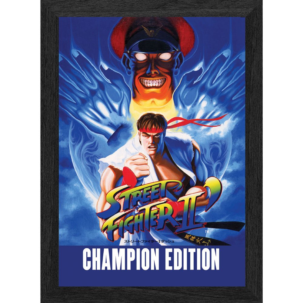 Streen Fighter 2 Champion Edition lenticular frame art officially ...