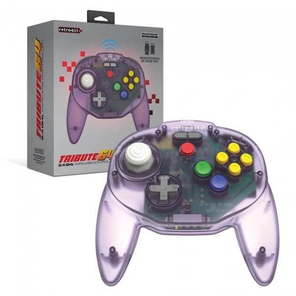 Tribute64 wireless controller for N64, Switch, PC, Mac & USB devices ...