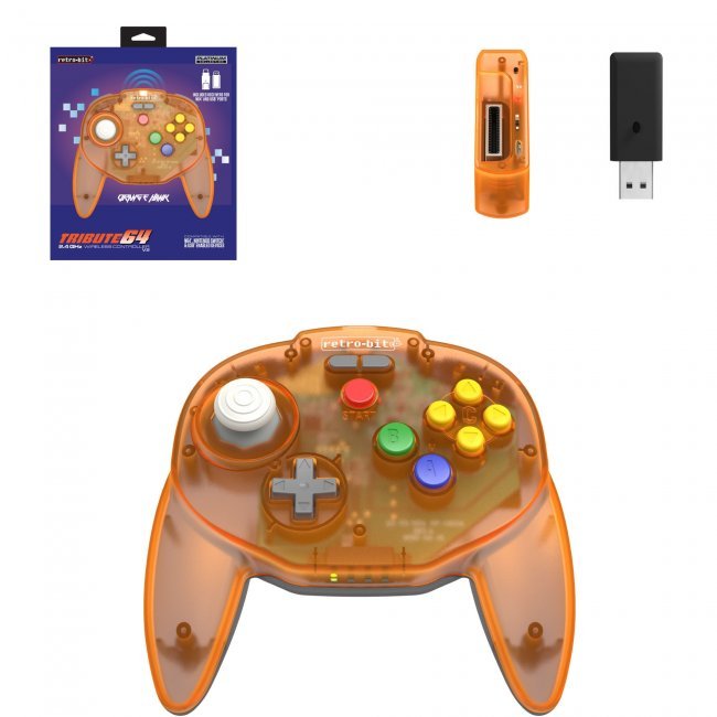Tribute64 wireless controller for N64, Switch, PC, Mac & USB devices ...