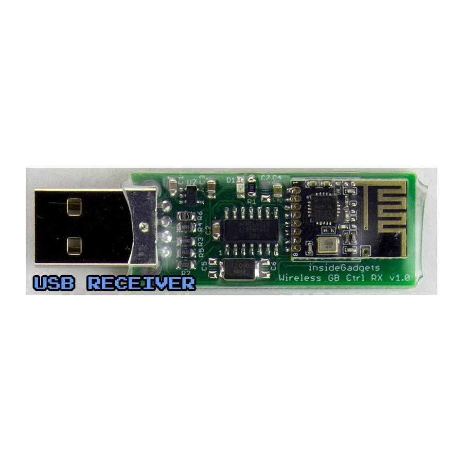 USB receiver for Gameboy wireless game controller | insideGadgets