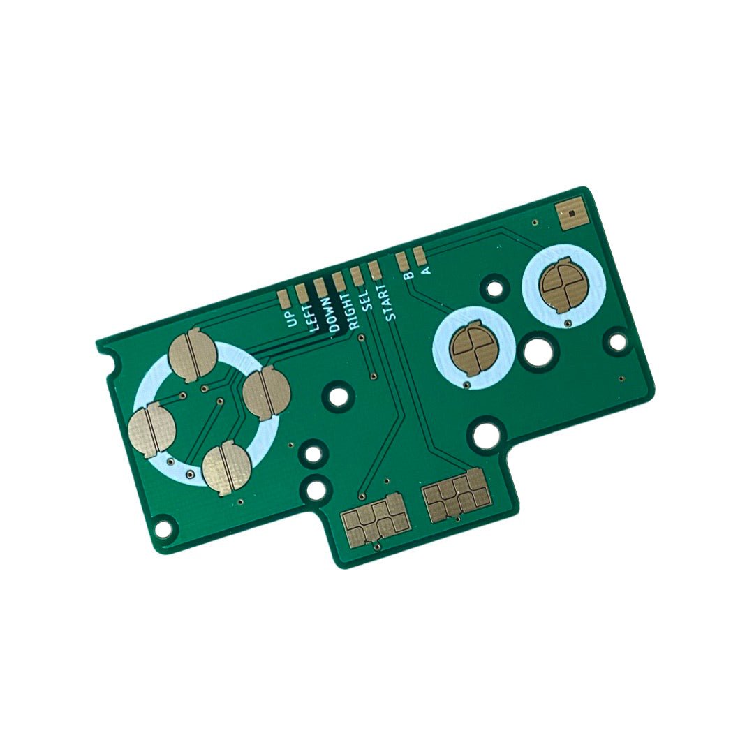 Button PCB Board for Xipher GBA SP Slab custom console | Xipher Design