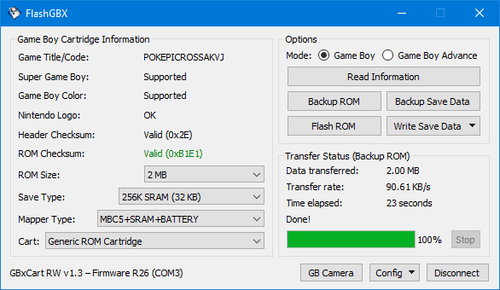 GBxCart RW 1.4 Pro Reader, Writer & Flasher for Gameboy, Color, Advance ...