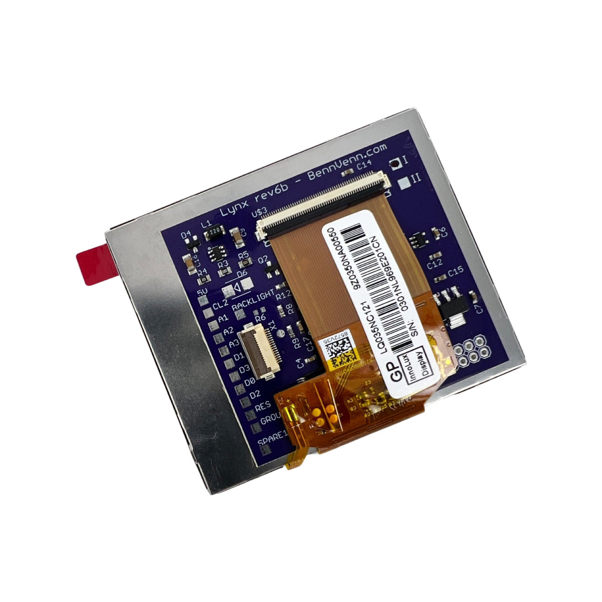 IPS upgrade kit for Atari Lynx model 2 drop in solderless mod | BennVenn