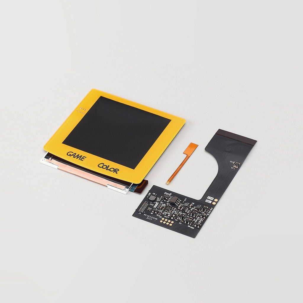 V2 IPS LCD screen kit for Game Boy Color (GBC Q5 XL 2.0) Laminted ...
